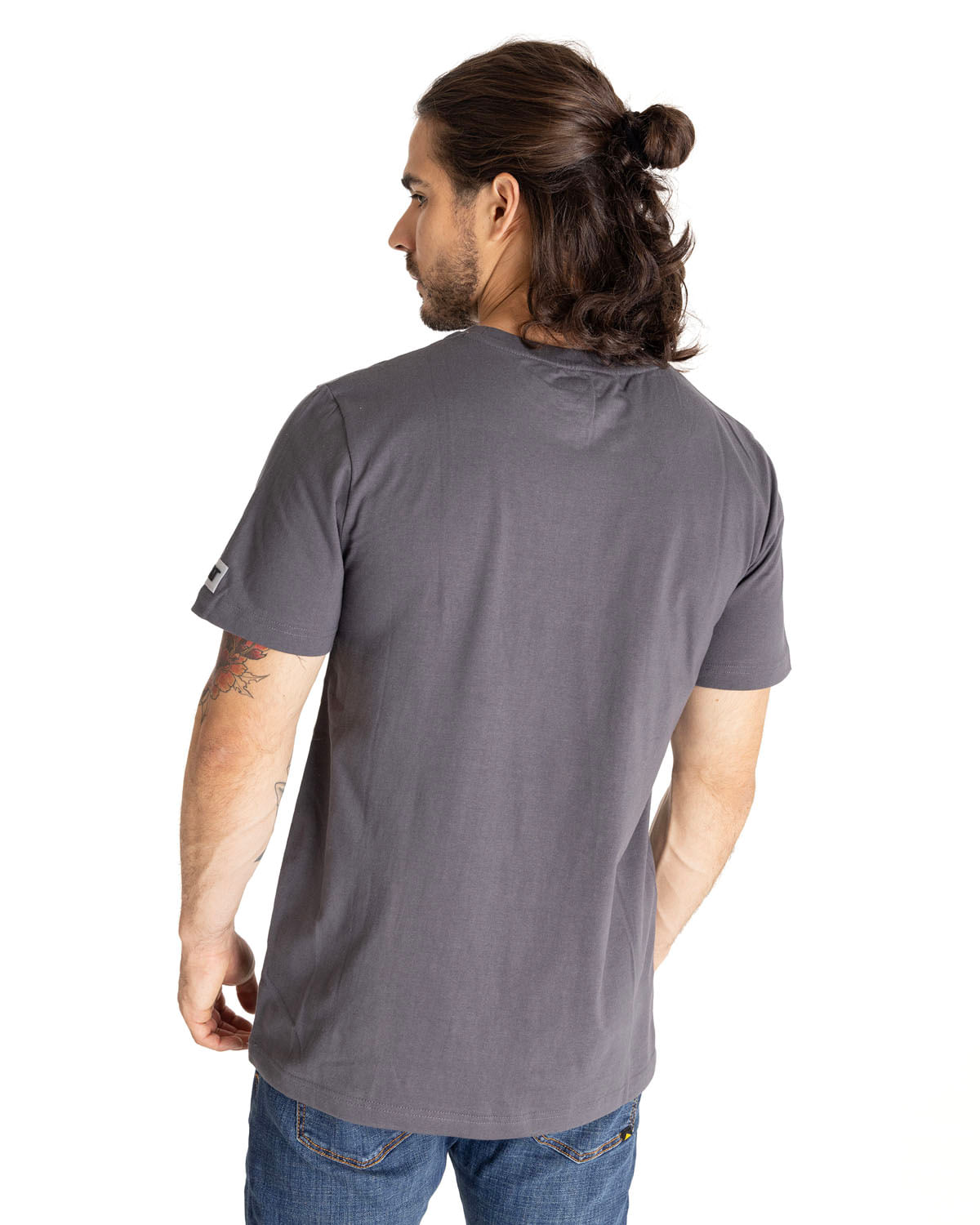 Polera Manga Corta Hombre Retro Logo Tee-Cat Chile - Cat | Tienda ...