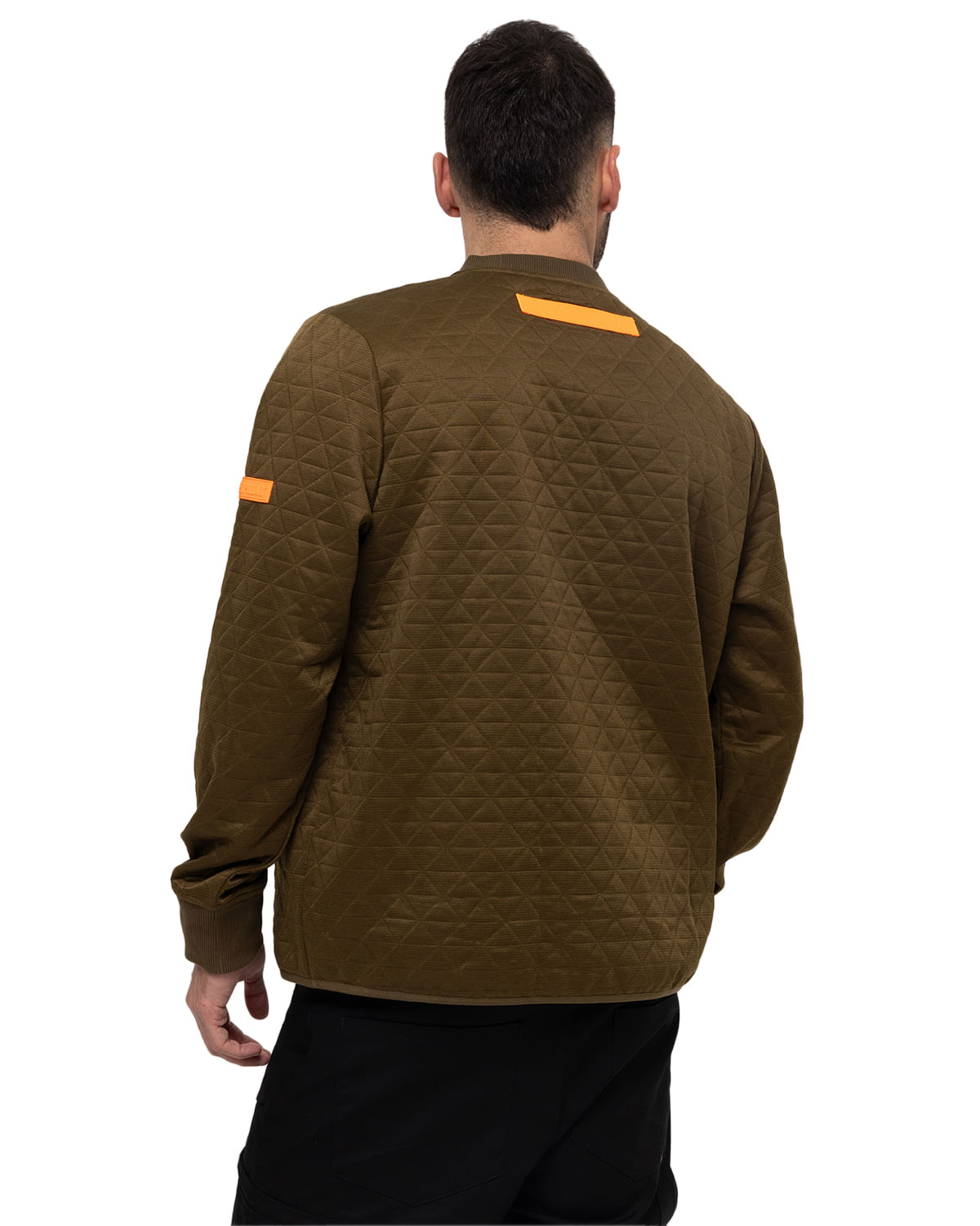 Poleron Casual Hombre Operation Freeze Quilted Crewneck Sweatshirt ...