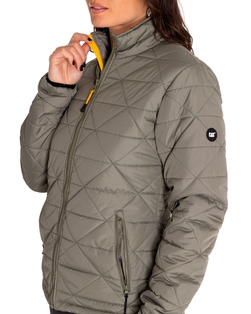 Chaqueta Casual Mujer W Mediumweight Insulated Triangle Quilted Jacket ...