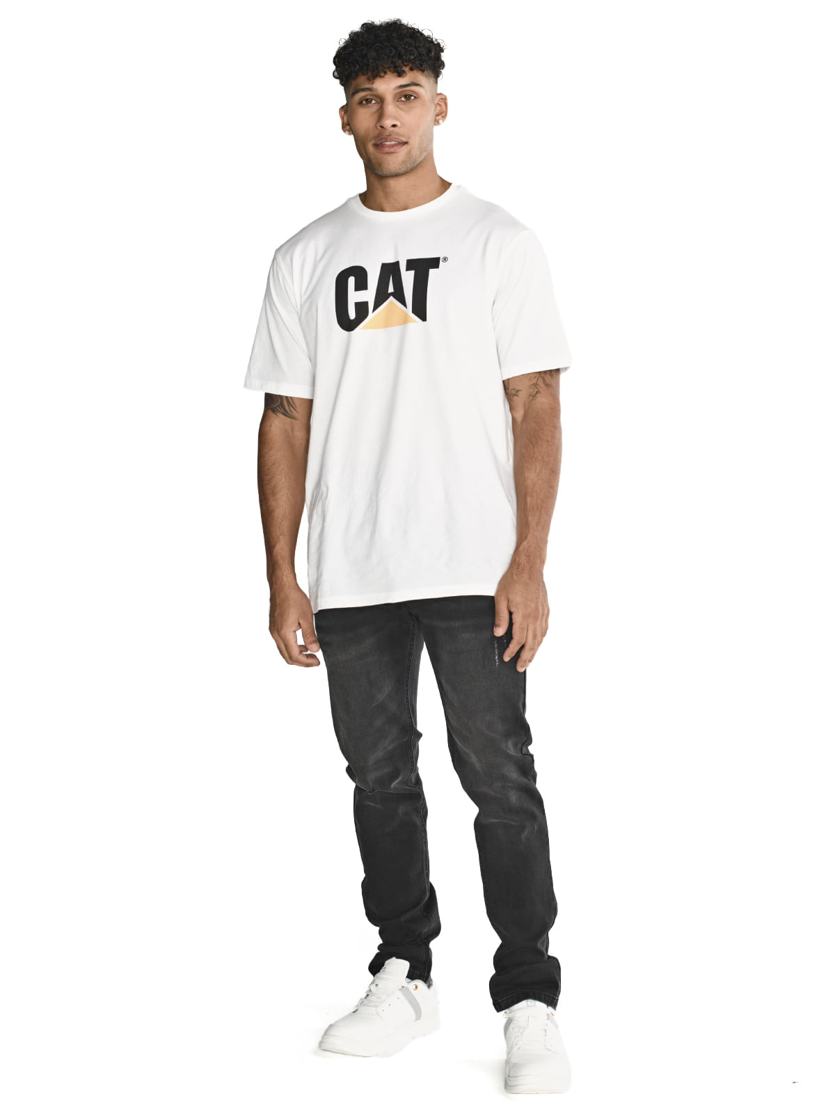 Jeans Casual Hombre Triblend Stretch Denim Skinny Gris Cat-Cat Chile ...