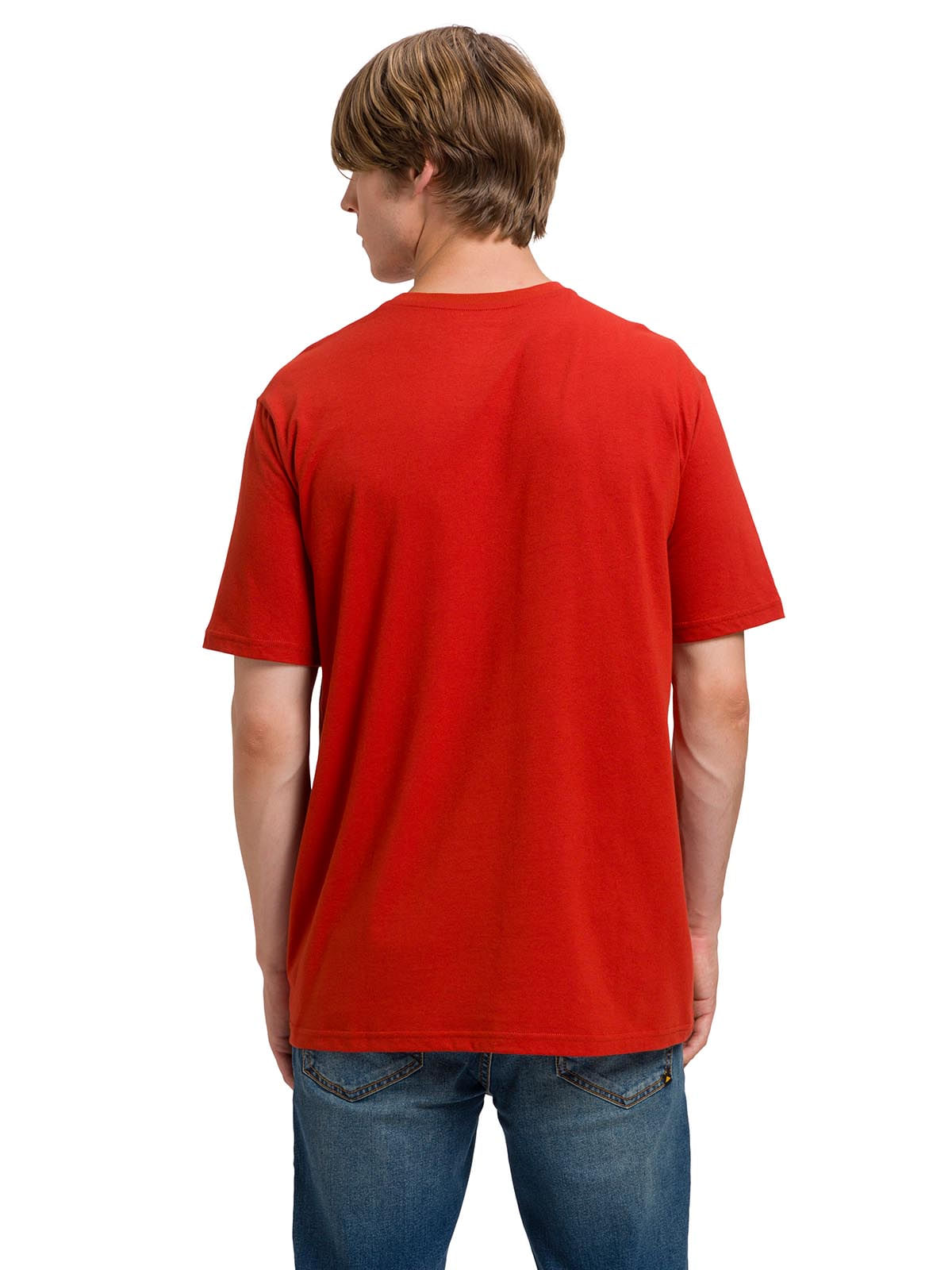 Polera Manga Corta Casual Hombre Retro Danny Diesel Graphic Tee Roja ...