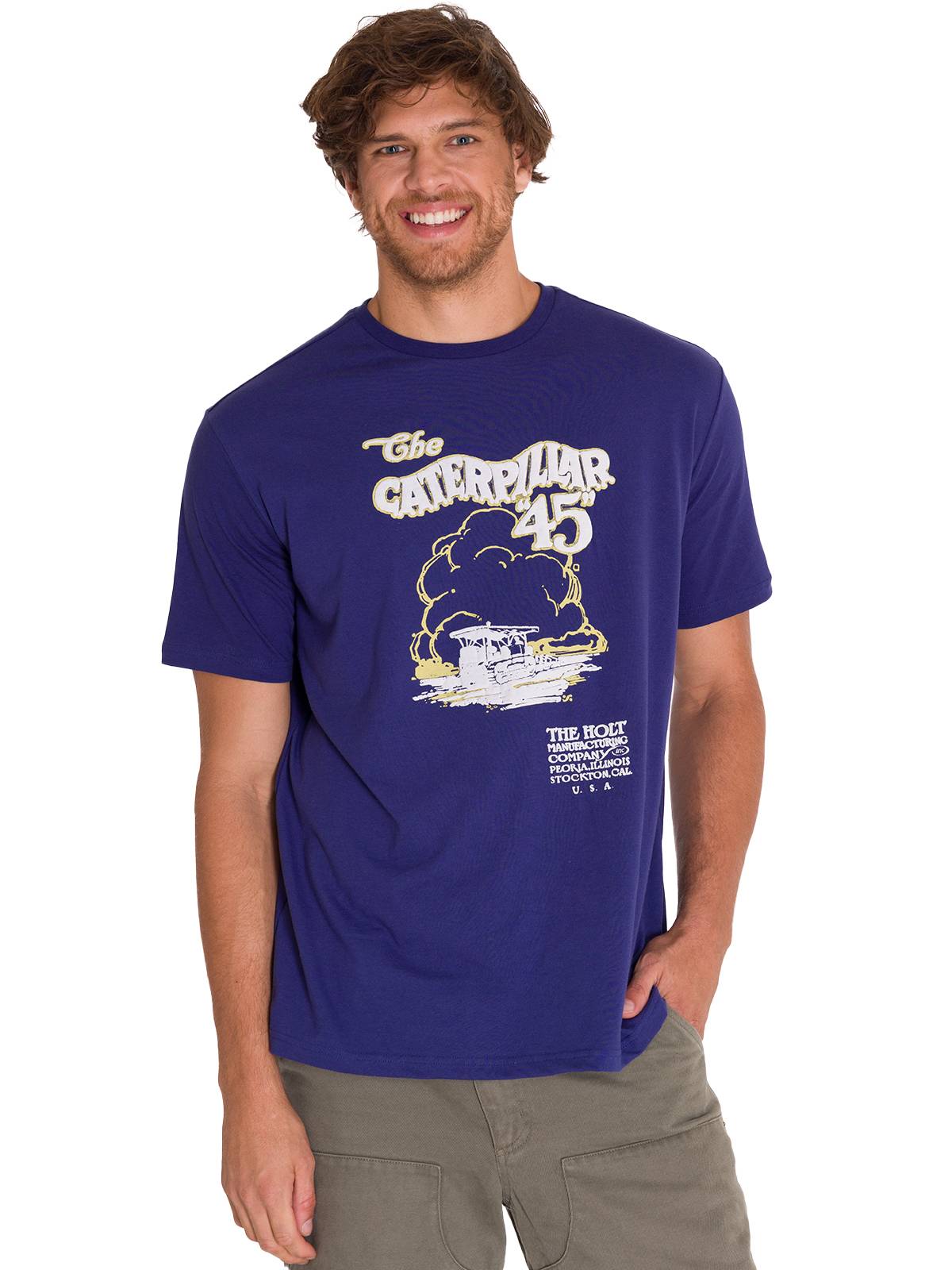 Caterpillar - Polera Manga Corta Casual Hombre PROJECTS GRAPHIC TEE ...