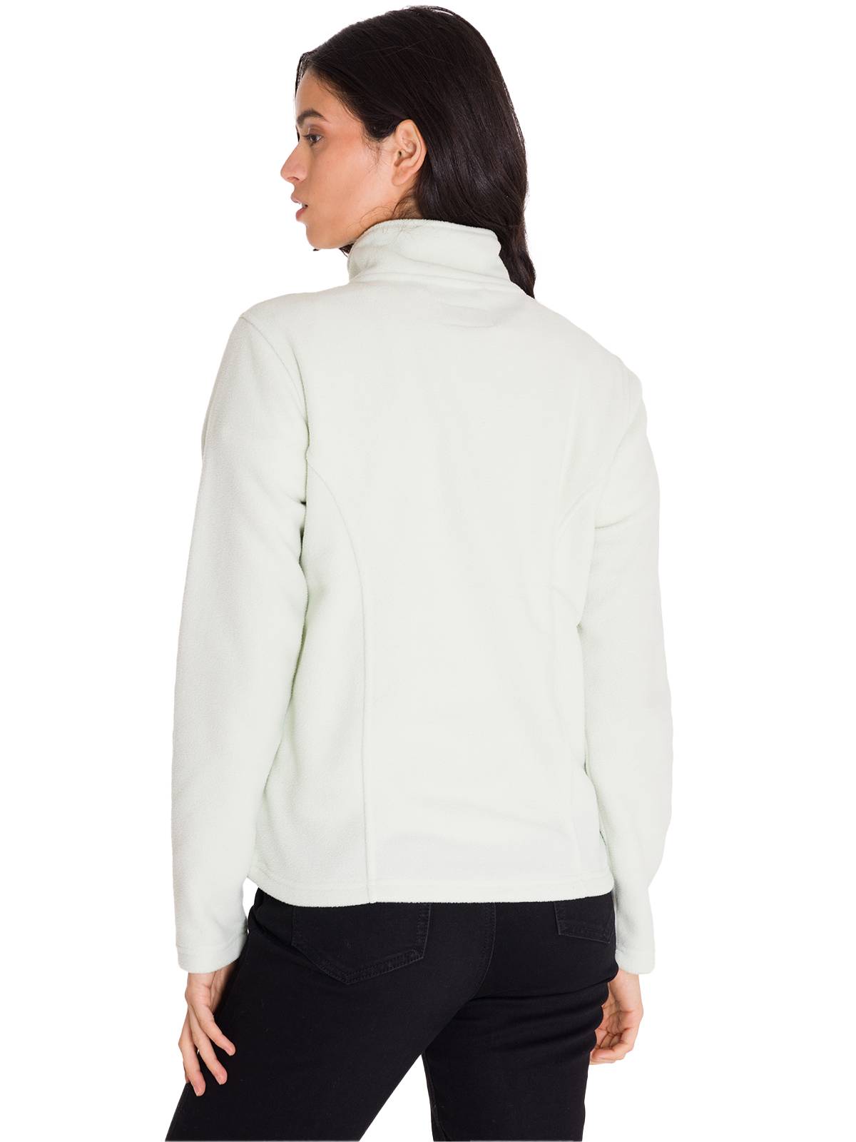 Polar Manga Larga Mujer W Microfleece Quarter Zip Pullover Oliva Claro ...